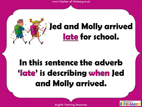 Adding Adverbs - KS2 | Teaching Resources