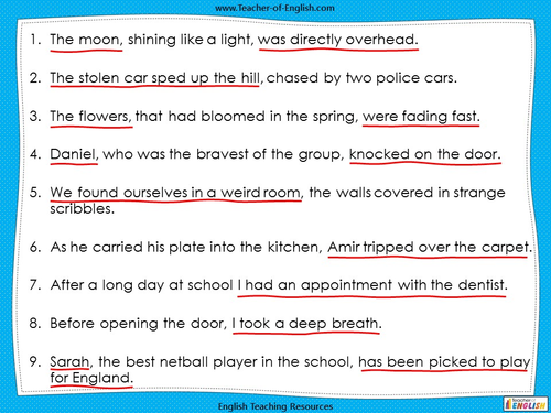 Complex Sentences - KS2 and KS3 | Teaching Resources