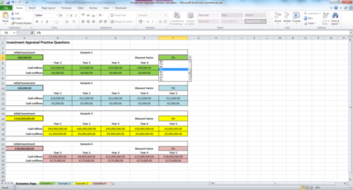 Investment Appraisal Answer Calculator | Teaching Resources