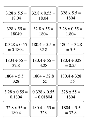 Decimal Calculations right or wrong? | Teaching Resources Decimal Calculations right or wrong? | Teaching Resources