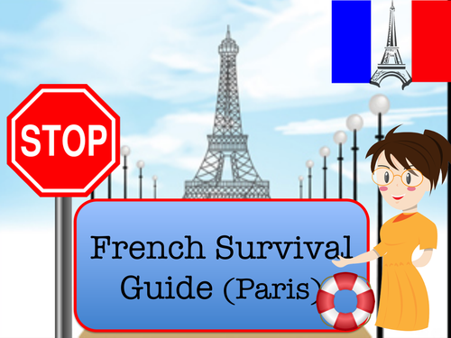 Travel Survival Guide in French / Kit de survie du voyageur en Francais ...