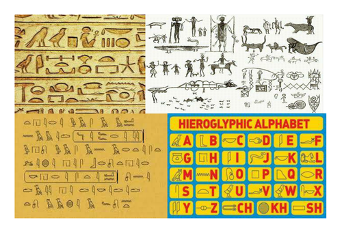 Hieroglyphic Printing | Teaching Resources