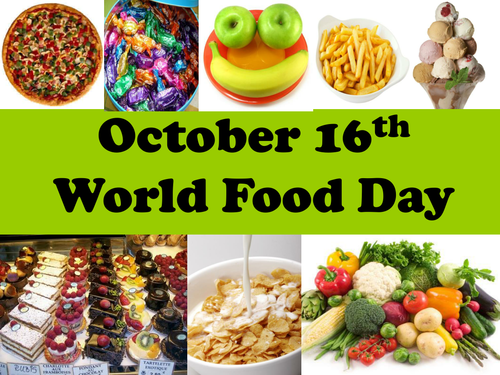 World Food Day - Eating sensibly and avoiding waste. | Teaching Resources