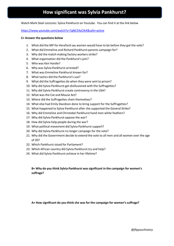 Votes for Women - Mark Steel Lectures: Sylvia Pankhurst - Flipped ...