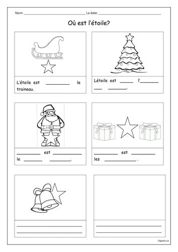 FRENCH - CHRISTMAS - Joyeux Noël - Activity Booklet - Worksheets ...