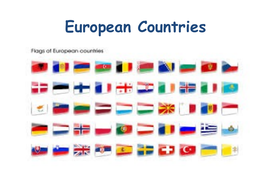 EUROPEAN COUNTRIES WORD-SEARCH | Teaching Resources