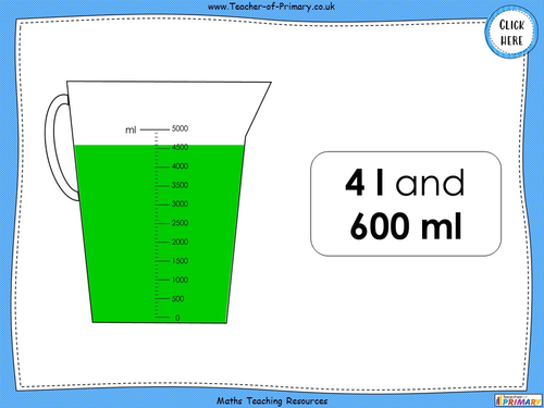 Units of Volume and Capacity - Year 3 | Teaching Resources