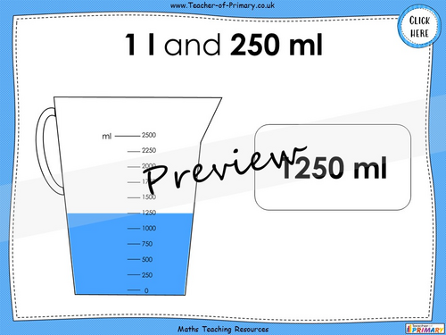 Units of Volume and Capacity - Year 3 | Teaching Resources