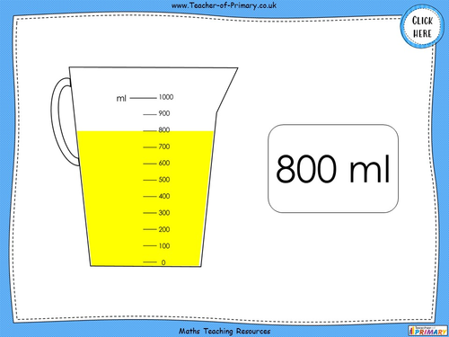 Units of Volume and Capacity - Year 3 | Teaching Resources