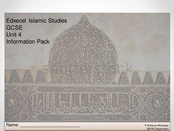 Islam Unit 4 GCSE Revision Guide | Teaching Resources