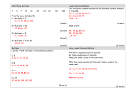 Year 10 Revision Worksheet | Teaching Resources
