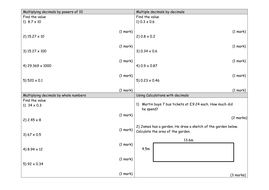 Year 10 Revision Worksheet | Teaching Resources