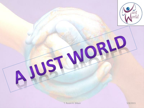 A Just World | Teaching Resources
