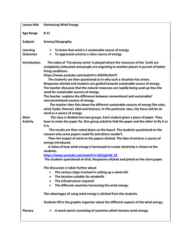 Sustainability | Teaching Resources