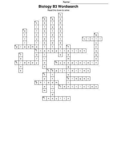 GCSE Biology B3 FUN Bumper Revision Megapack | Teaching Resources