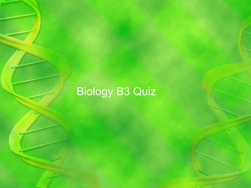 GCSE Biology B3 FUN Bumper Revision Megapack | Teaching Resources