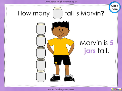 Measuring Length and Height Using Non-Standard Units - Year 1 ...