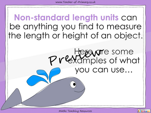 Measuring Length and Height Using Non-Standard Units - Year 1 ...