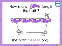 Measuring Length and Height Using Non-Standard Units - Year 1 ...