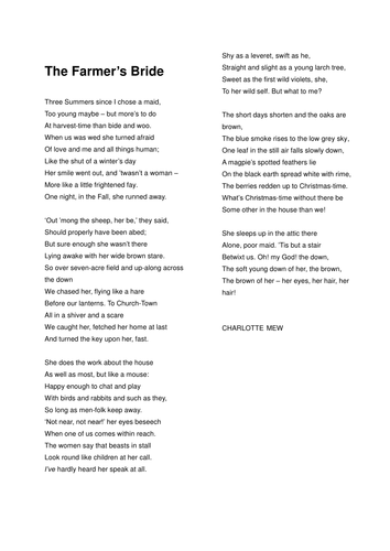 AQA NEW SPEC POETRY LOVE AND RELATIONSHIPS 2015 | Teaching Resources