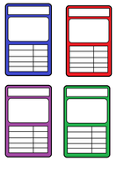 Top Trumps Card Templates by KatieBell1986 - UK Teaching Resources - TES