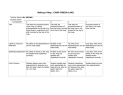 Holes: A Map of Camp Green Lake | Teaching Resources