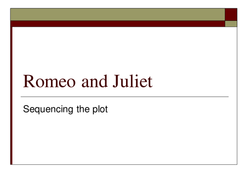 AQA GCSE English Literature Romeo and Juliet Relationships resources ...