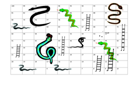 GCSE Maths Higher Quadratic Snakes & Ladders Mega Pack 5 Games ...