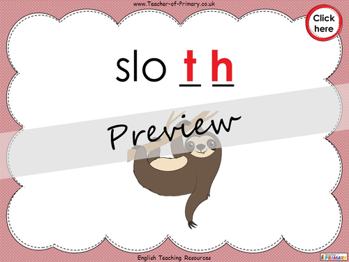 The 'th' Sound - EYFS | Teaching Resources