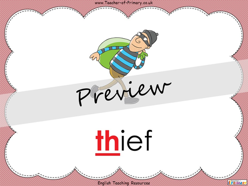 The 'th' Sound - EYFS | Teaching Resources