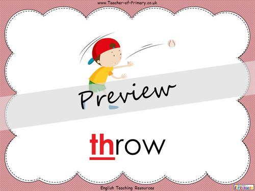 The 'th' Sound - EYFS | Teaching Resources