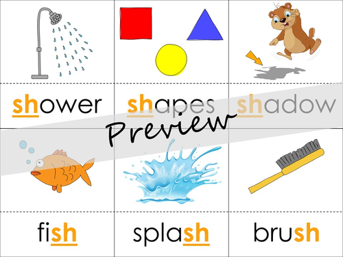 The 'sh' Sound - EYFS | Teaching Resources