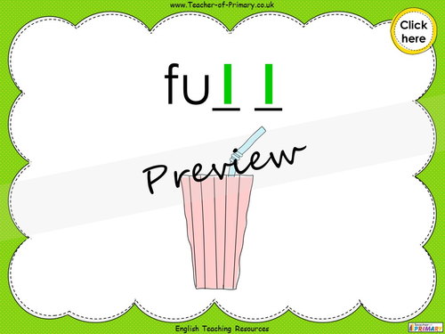 The 'll' Sound - EYFS | Teaching Resources