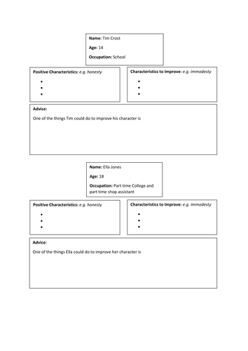 Character Education Lesson and Resources - Year 9 | Teaching Resources