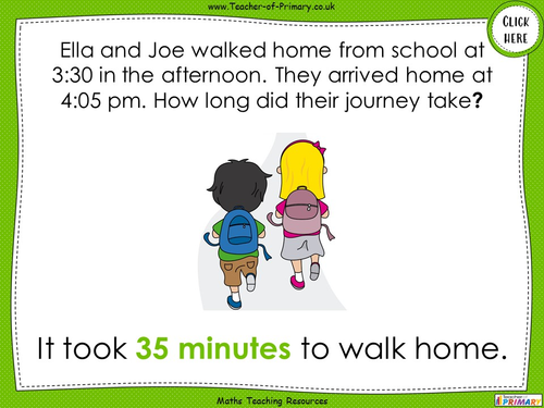 Comparing and Calculating Time - Year 3 | Teaching Resources