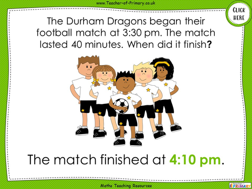 Comparing and Calculating Time - Year 3 | Teaching Resources