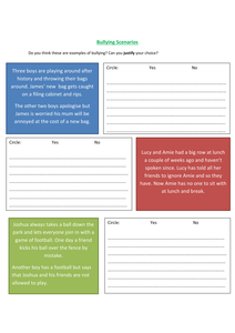 Year 9 PSHE scheme of work on safety and bullying by chelle121 - UK ...