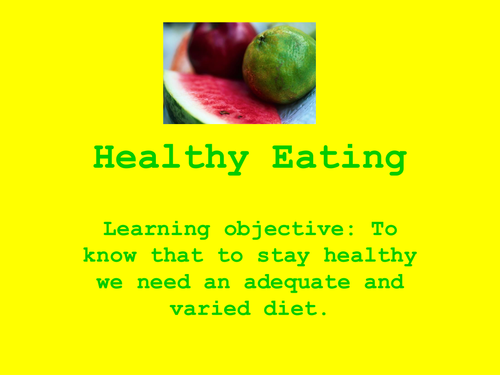 KS1 healthy eating, smoothie making and where fruit comes from ...