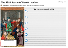 The Peasants' Revolt by Ichistory | Teaching Resources
