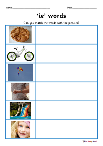 Phonics Pack: 'ie' sound (mainly split digraph) | Teaching Resources