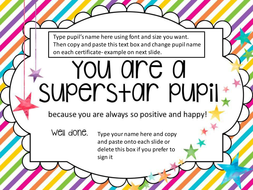 End of Year Certificates Primary | Teaching Resources