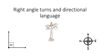 Yr 3 /4 right angles, directional language and compass points ...