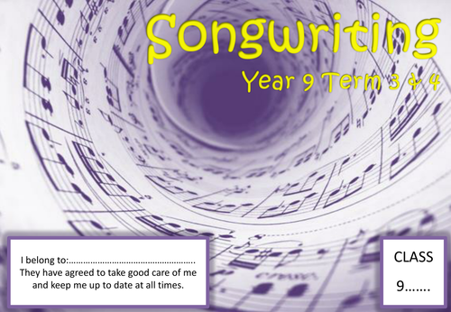 Guide to Song writing | Teaching Resources