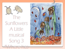 "The Sunflowers". Mini musical Age 5 to 8. Spring to harvest | Teaching ...