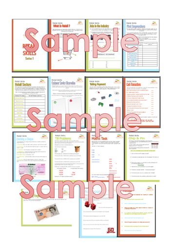 Retail Skills Workbook - Series 1 | Teaching Resources