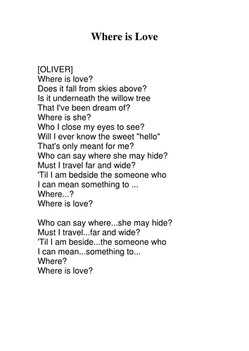 Oliver Twist Playscript | Teaching Resources Oliver Twist Playscript | Teaching Resources
