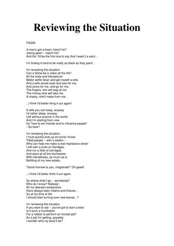 Oliver Twist Playscript | Teaching Resources Oliver Twist Playscript | Teaching Resources