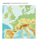 Geography of Italy and England | Teaching Resources