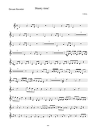 Shanty Time - For secondary orchestra and primary percussion | Teaching ...