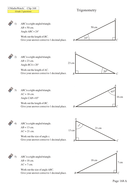 Intro to Trigonometry - Series | Teaching Resources